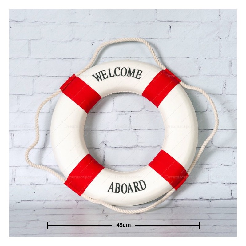 Rent: Nautical Life Saver / Buoy / Float (red) - DREAMSCAPER - Home ...